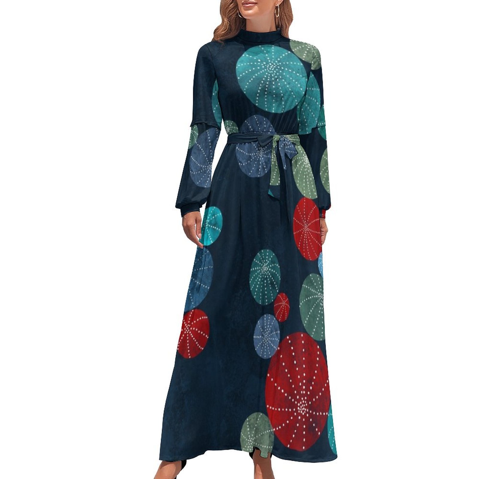 Colorful cactus field Long Dress Prom gown summer outfits for women ...