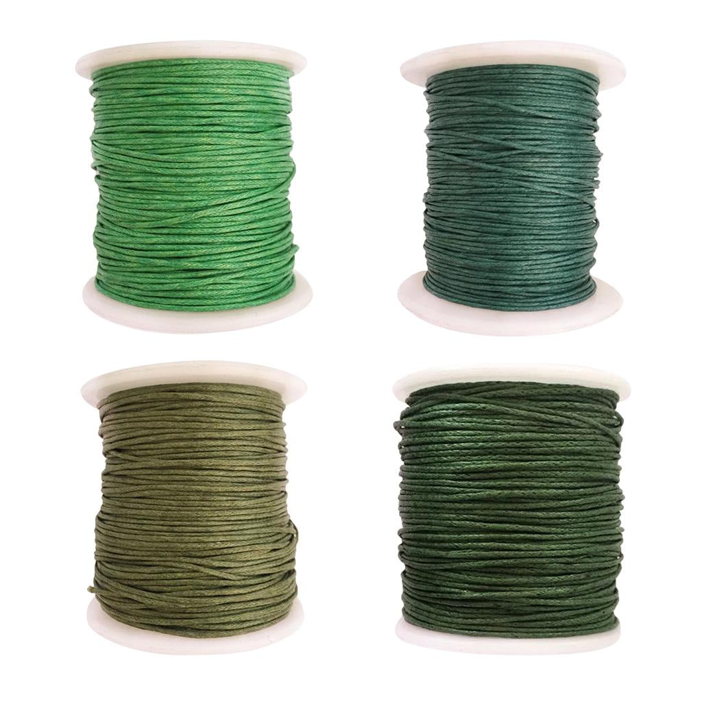 Colorful ed Cotton Cord, ed Thread, 1mm Jewelry Making Macrame Cord for ...