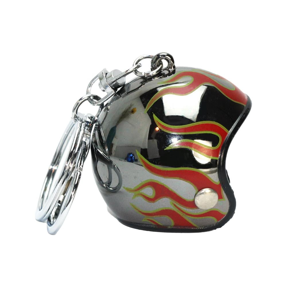 Colorful helmet keychain motorcycle windbreaker helmet W3O2 - Walmart.com