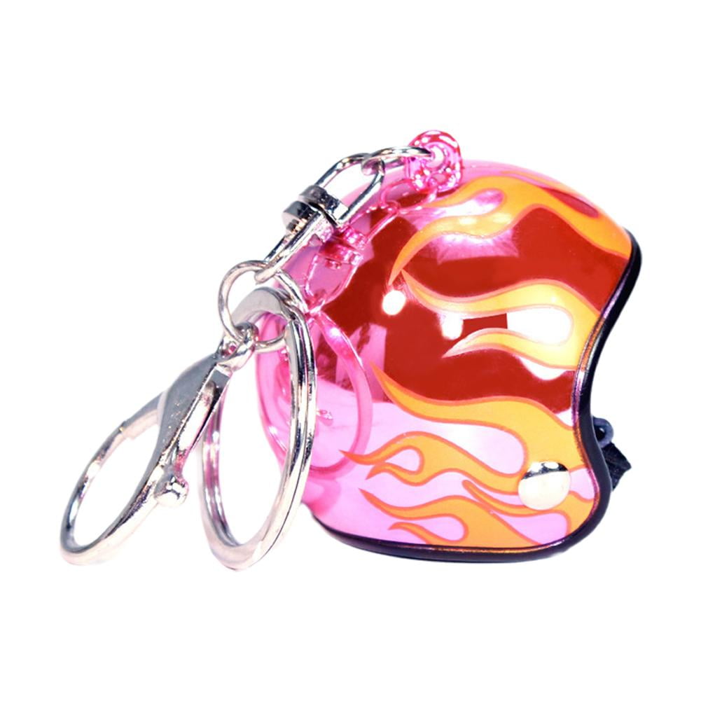 Colorful helmet keychain rcycle windbreaker helmet }о αю A8V6 - Walmart.com