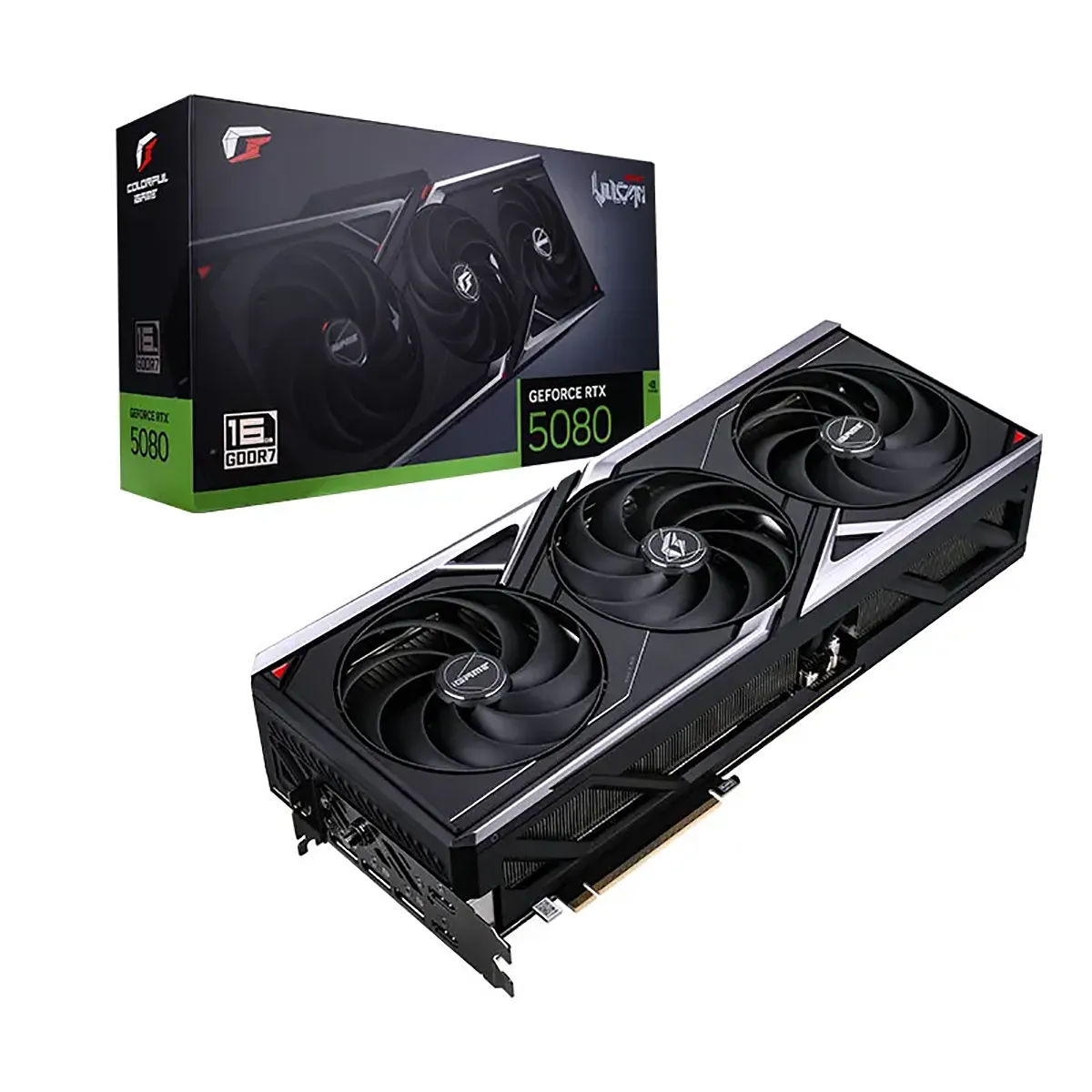 Colorful iGame RTX 5080 Vulcan OC 16GB Graphics Card - Walmart.com