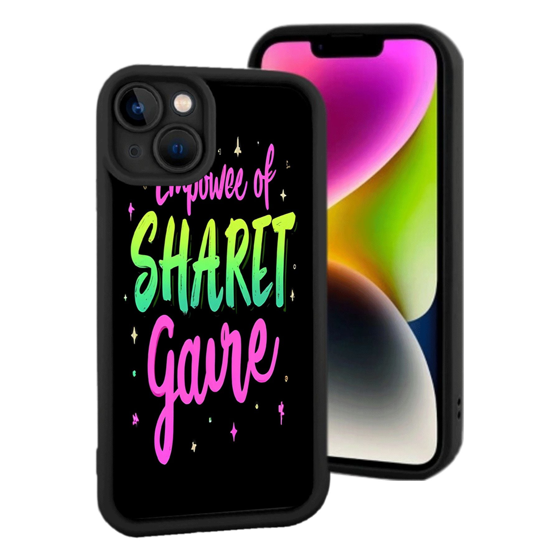 Colorful ' of SHARET GAURE ' Design iPhone 15 Case - Lightweight ...
