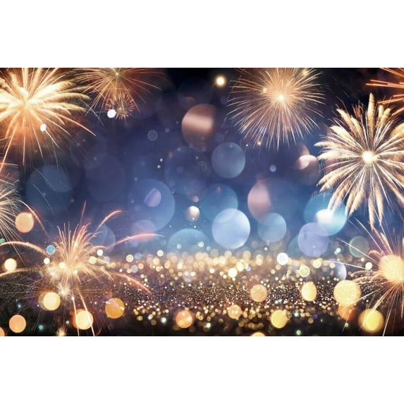 Colorful s Celebrate Happy New Year Birthday Portrait Photo Background ...