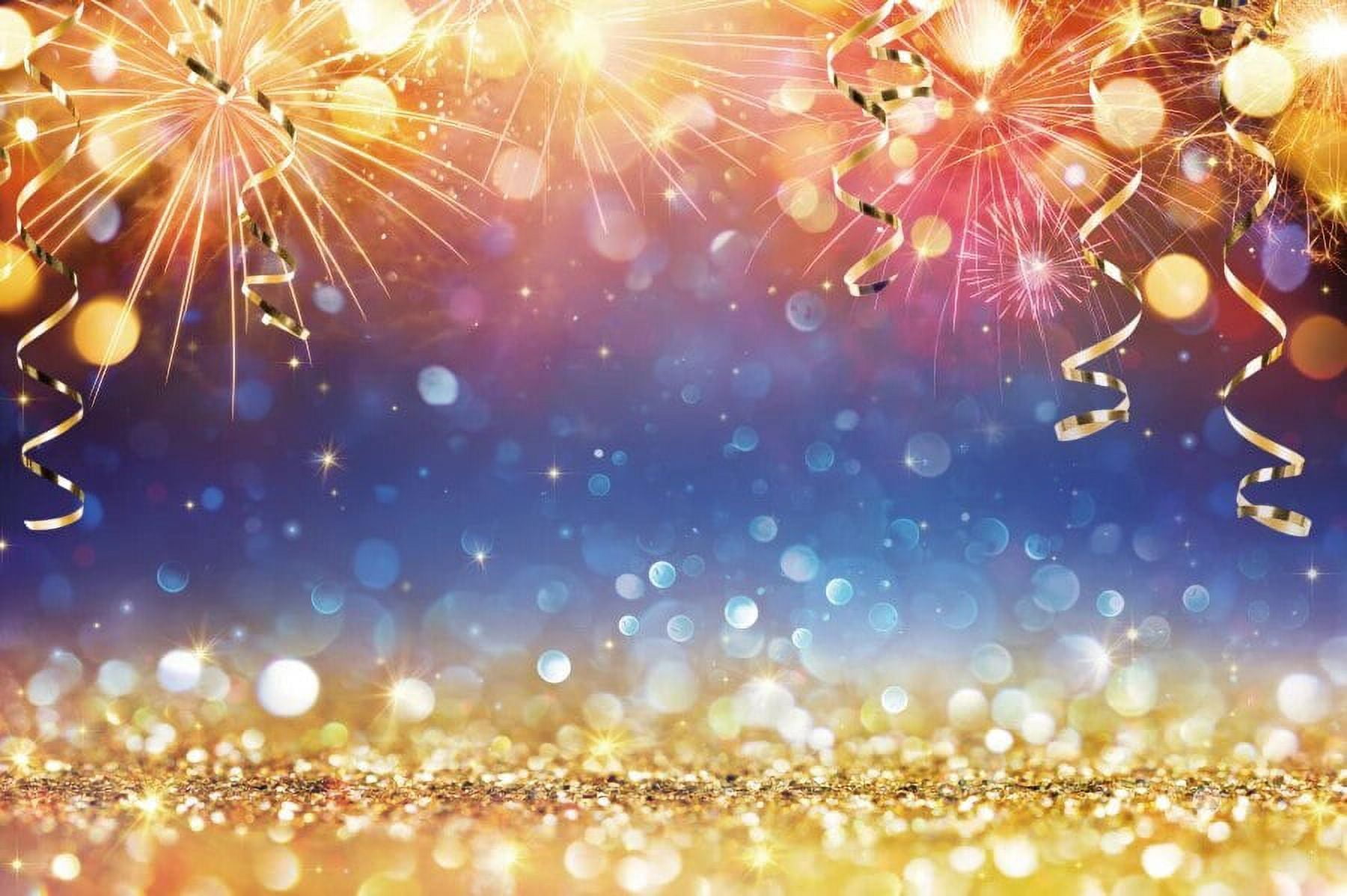 Colorful s Celebrate Happy New Year Birthday Portrait Photo Background ...