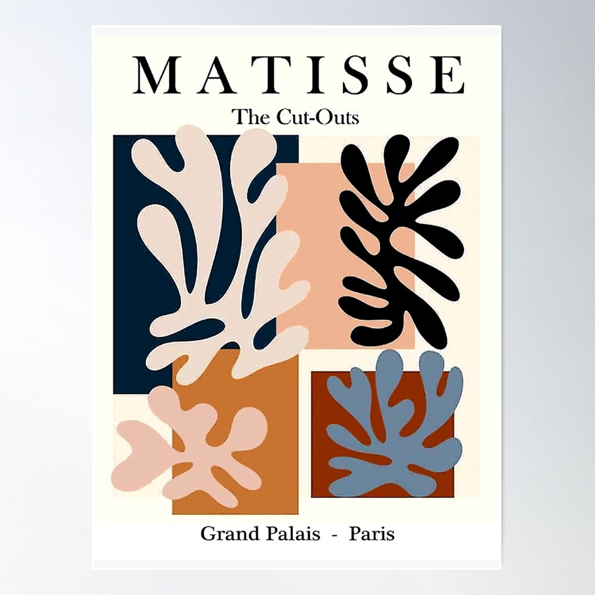 Colorfull Algae Poster Wall Art, Modern Wall Decor For Living Room ...