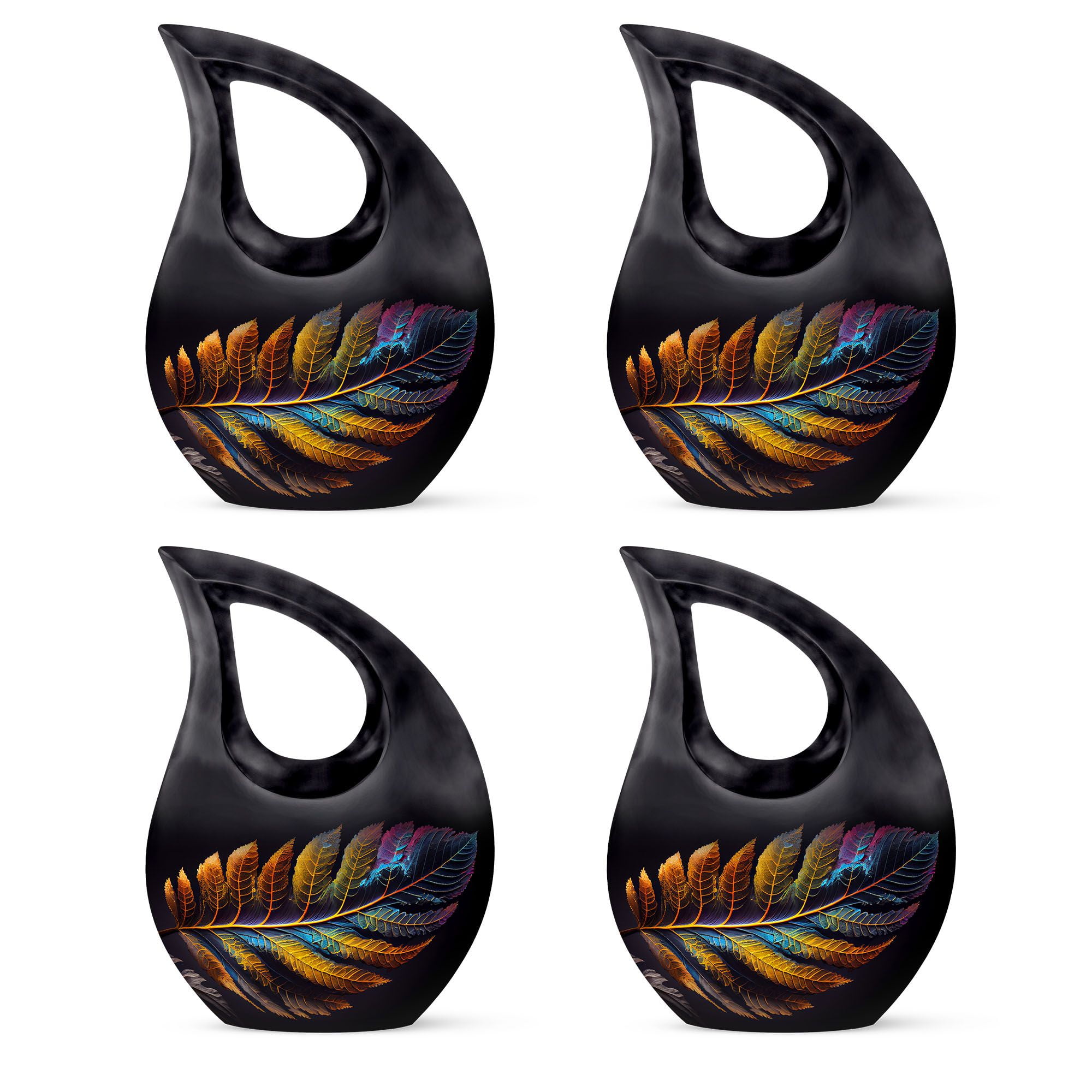 Colorfull Autmn Leaf Urn - Urns For Human Ashes Adult Male & Female ...