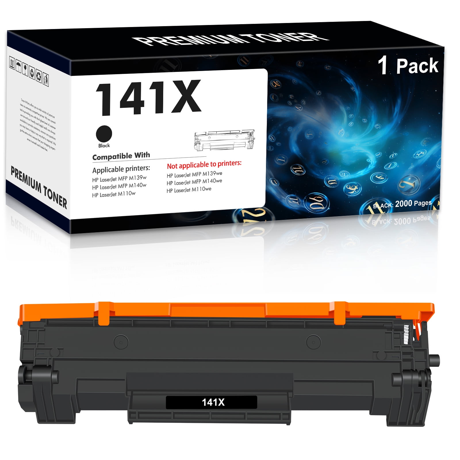 Colorich 141X 141A Toner Cartridge (With Chip) Compatible with HP 141A ...