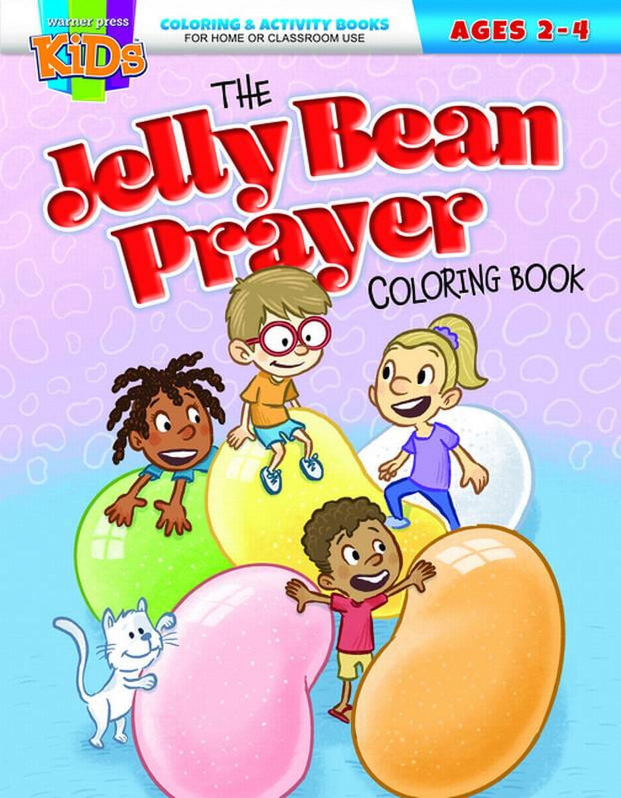 Coloring & Activity Book - Easter 2-4 : He Loves You Jelly Bean Prayer ...
