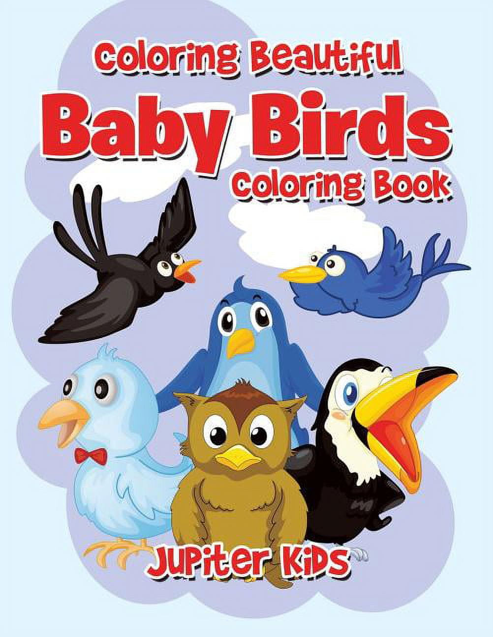 Coloring Beautiful Baby Birds Coloring Book (Paperback) - Walmart.com