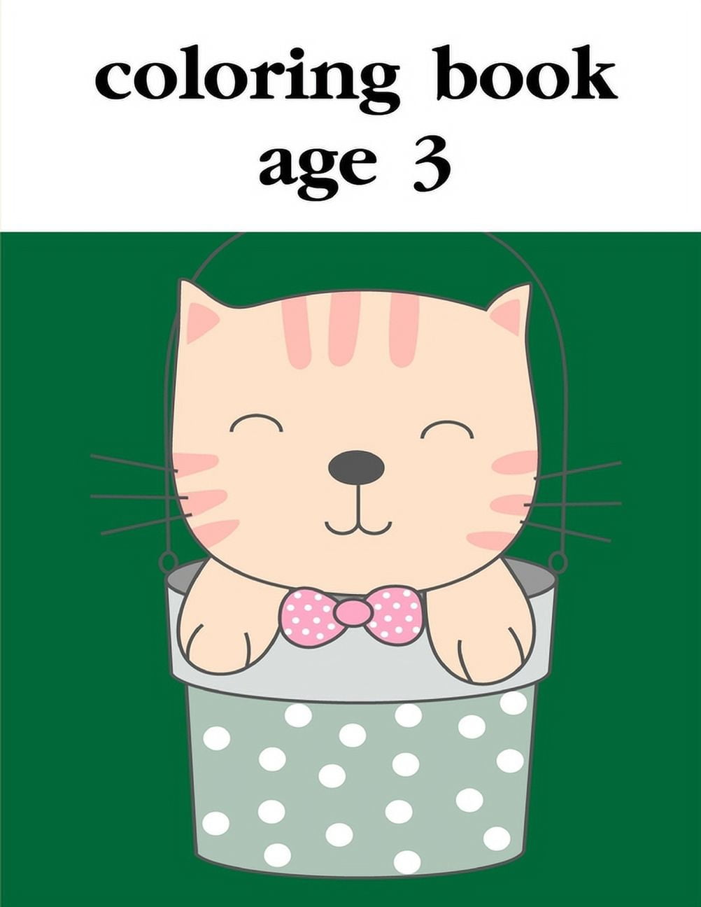 Coloring Book Age 3: Super Cute Kawaii Animals Coloring Pages Holy ...