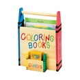 Coloring Book Caddy - Coloring Book Organizer with Crayon Storage ...