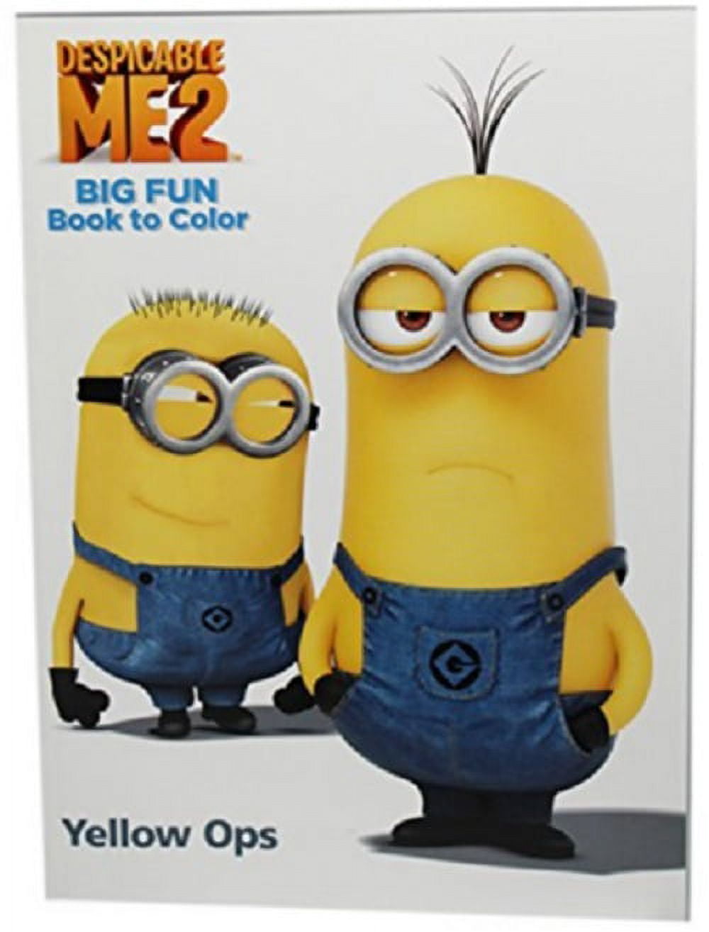 Coloring Book - Despicable Me 2 (Minions) - Yellow Ops - 96 pages ...