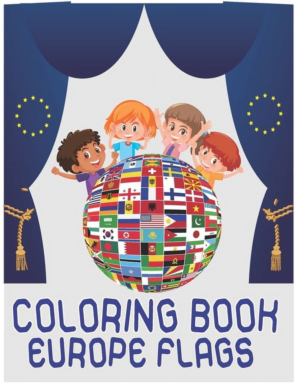 Flags Of Europe Coloring Pages