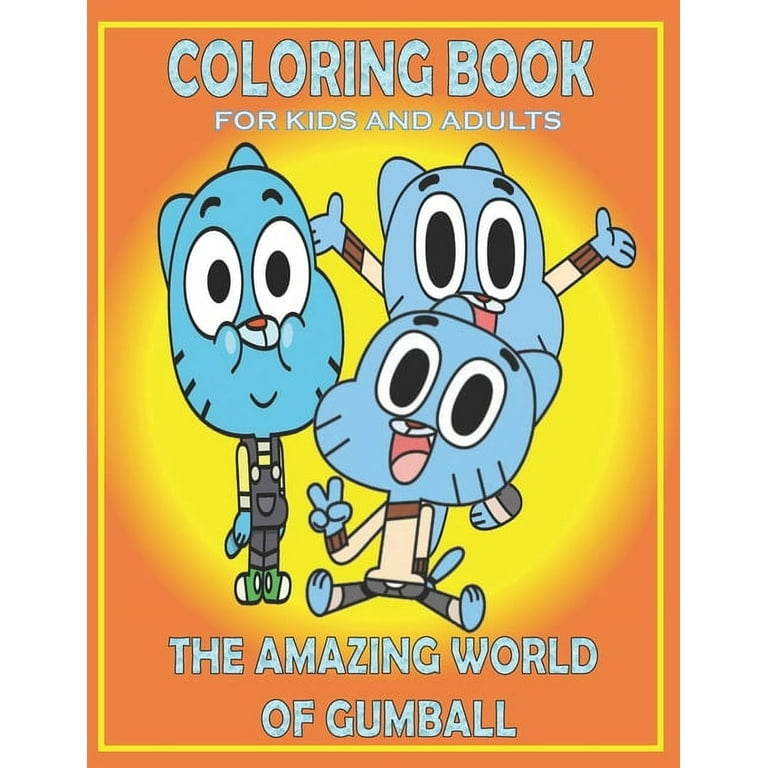 coloring pages amazing world of gumball