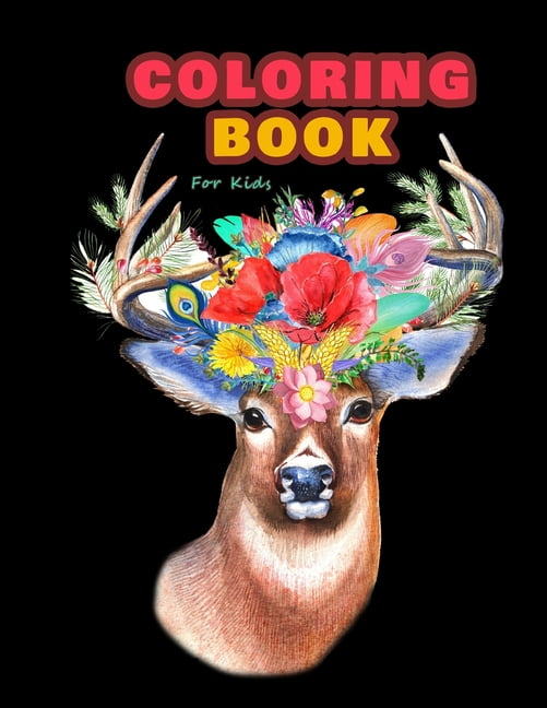 Coloring Book For Kids: Cutest and Playful Coloring Book for Learning ...