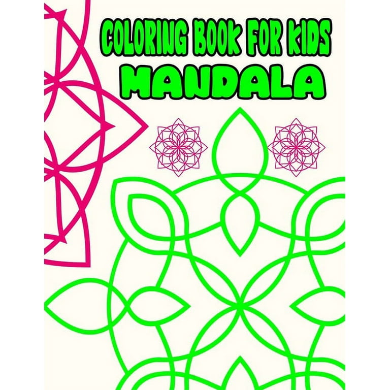 free simple mandala coloring pages for children