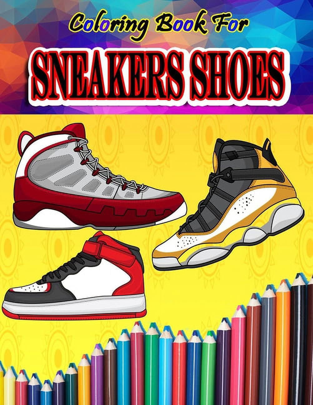 Basketball Shoes Coloring Pages