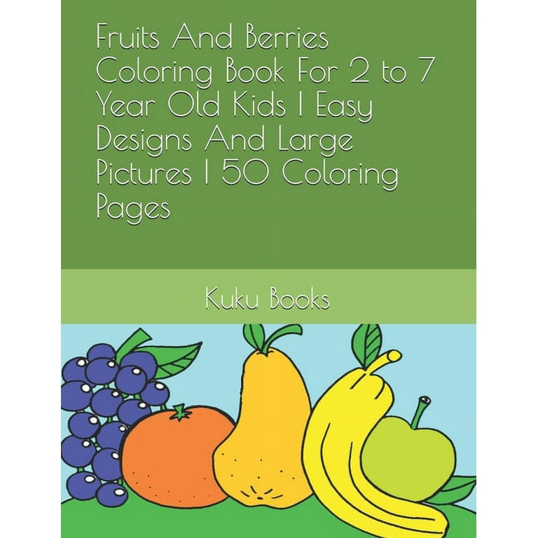 green fruit coloring pages