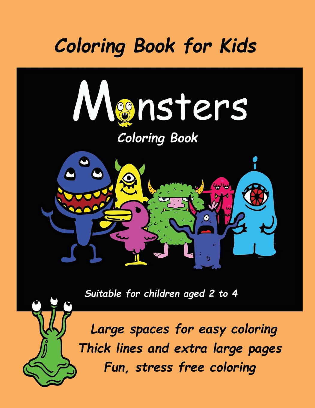 Coloring Book for Kids (Monsters Coloring Book): Coloring Book for Kids ...