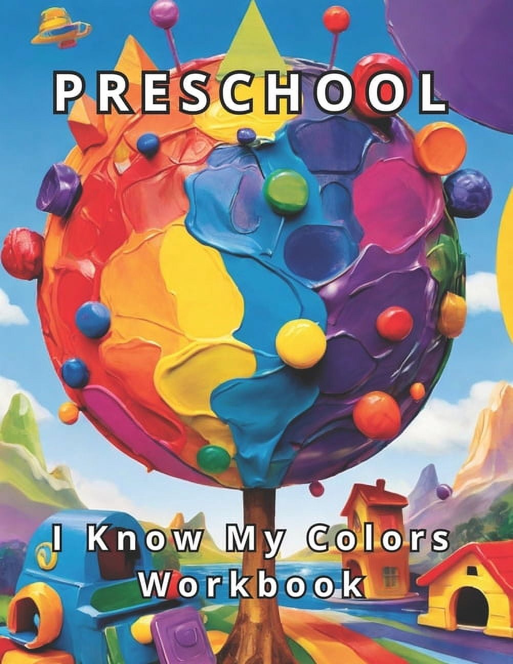 Coloring Book for Kids Preschool: I Know My Colors: 120+ Activities and ...