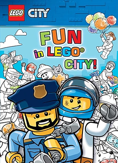 Lego City Coloring Pages