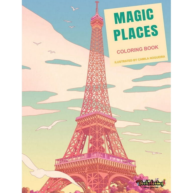adult coloring book travel