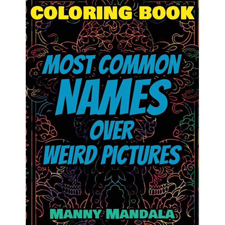 adult coloring pages names