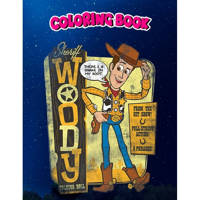 sheriff woody coloring pages