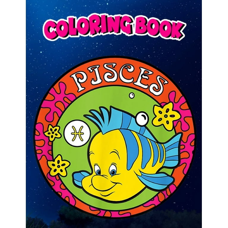 flounder the little mermaid coloring pages
