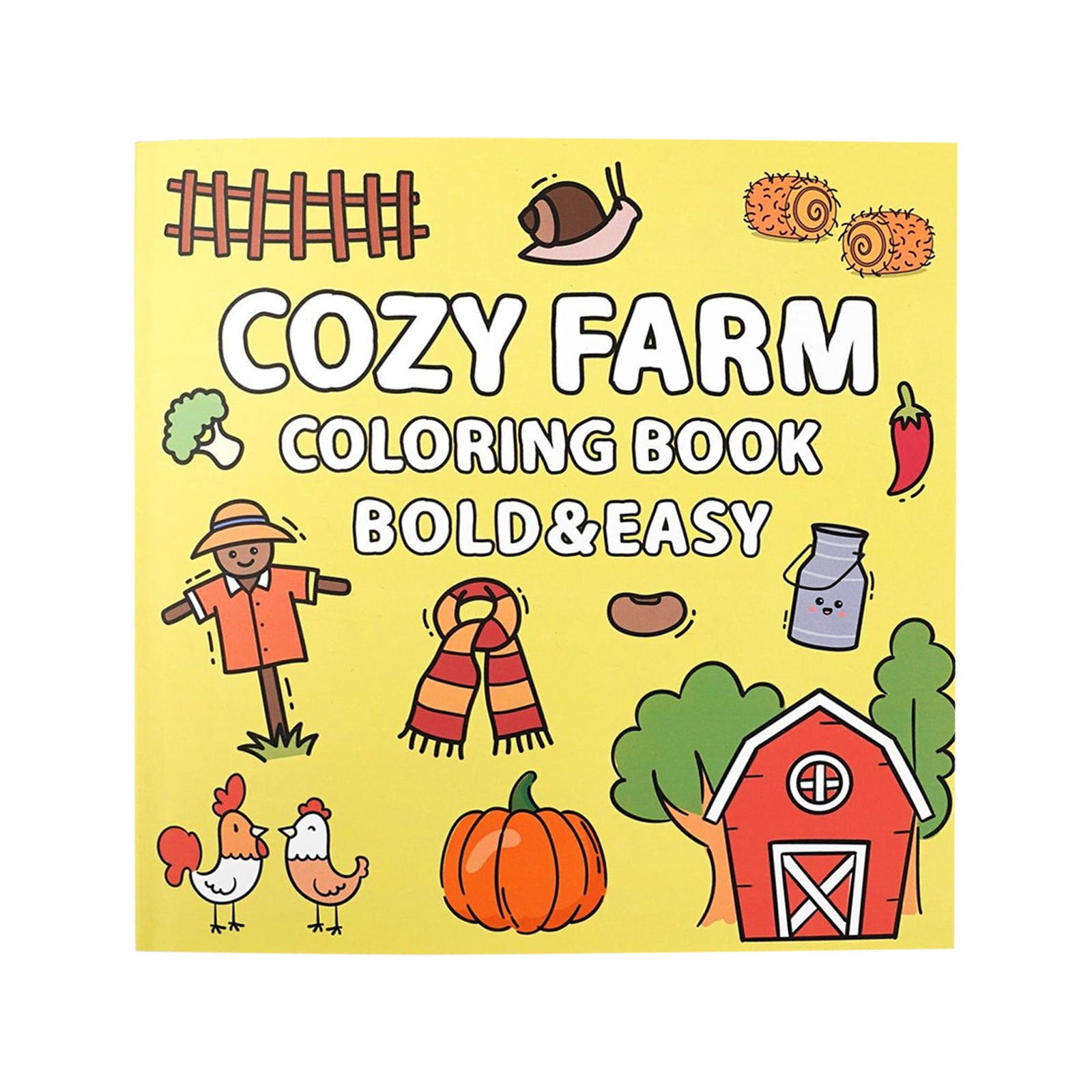 Coloring Book for Toddlers - Enhance Color Recognition & Motor Skills ...