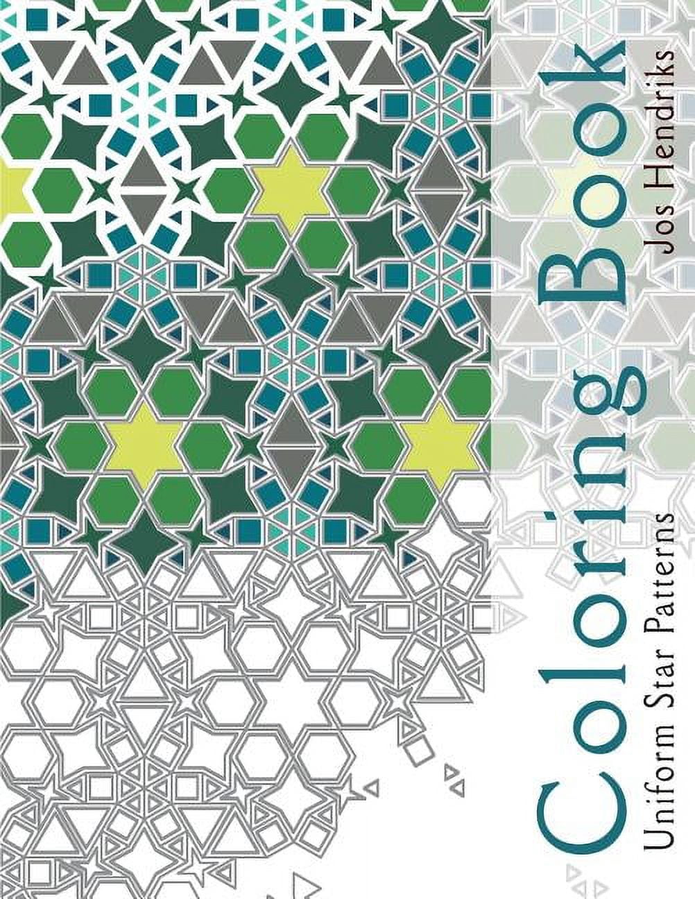 Coloring Book: Uniform Star Patterns, (Paperback) - Walmart.com