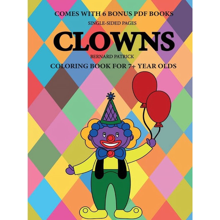 clowns coloring book