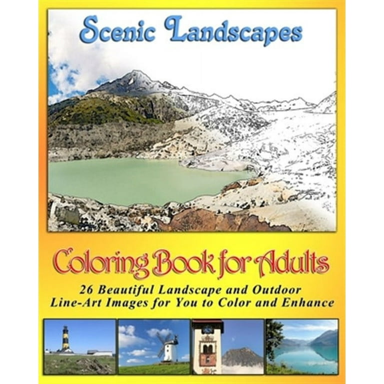 coloring pages scenic