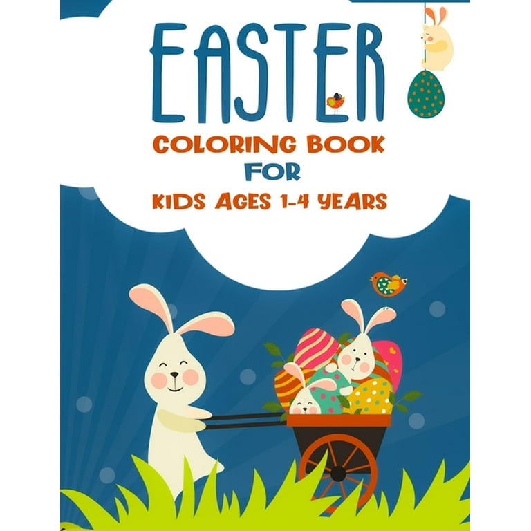 toddler easter coloring book