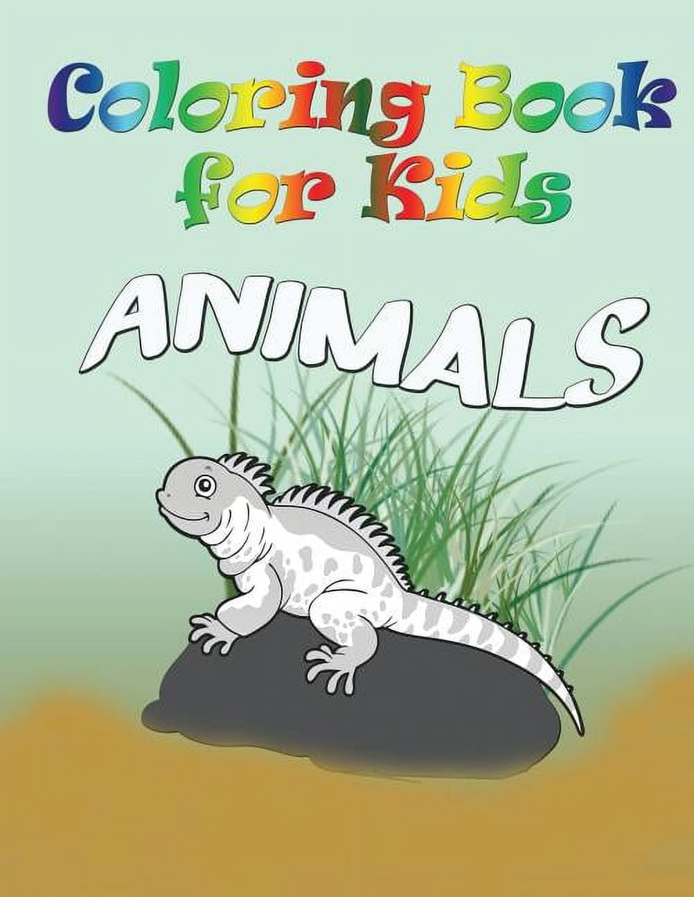 Coloring Book for Kids: Animals: Kids Coloring Book (Paperback ...