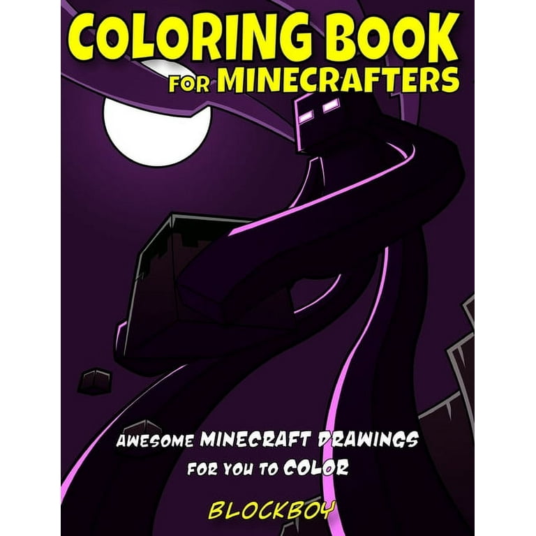 minecraft coloring pages all mobs from minecraft
