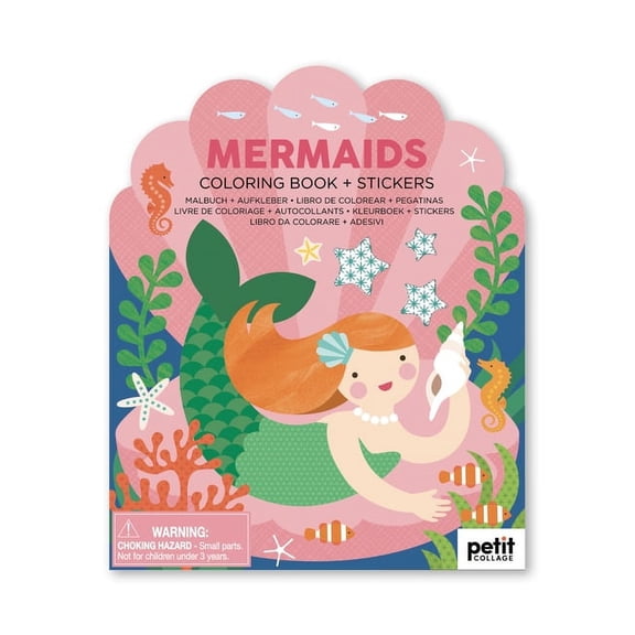 Coloring Books with Stickers