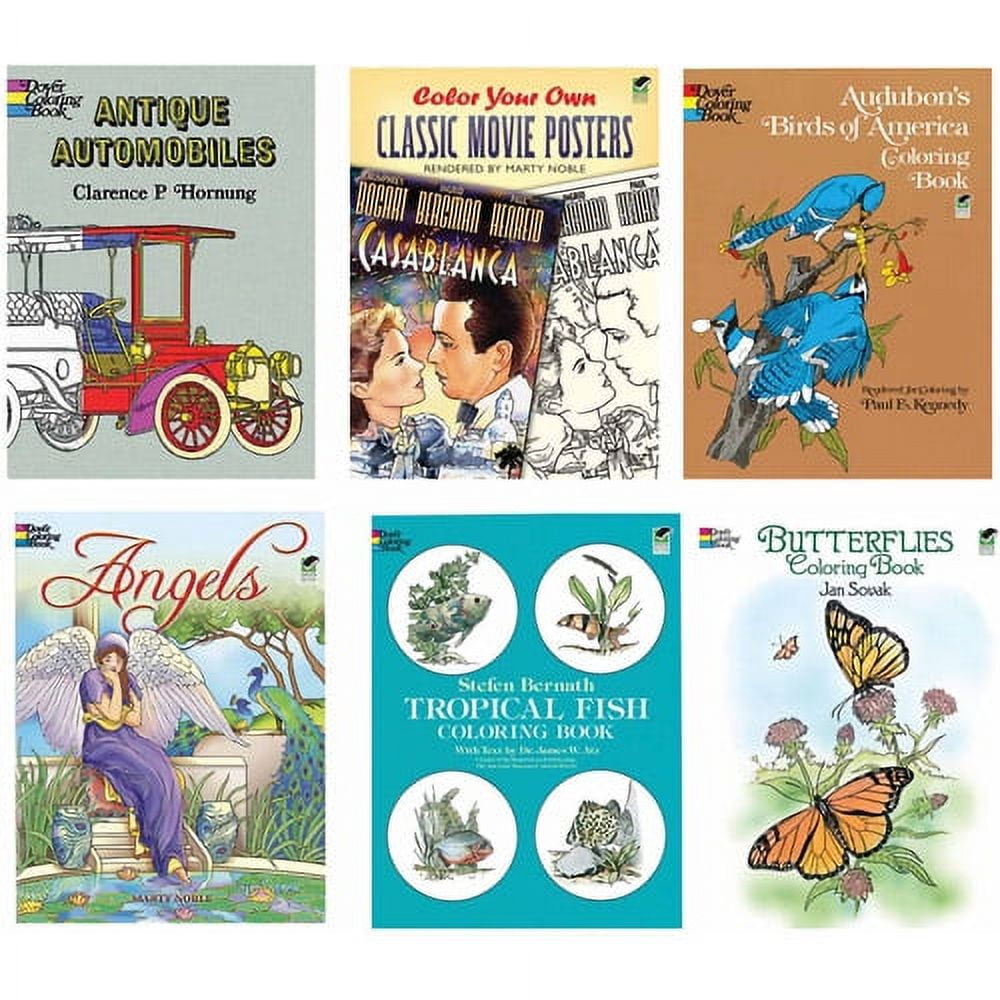 Coloring Books, 6pk - Walmart.com