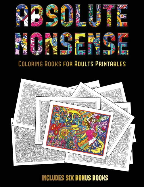 Coloring Books for Adults Printables: Coloring Books for Adults ...