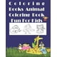 Coloring Books Animal Coloring Book Fun For Kids: Fun with Letters ...