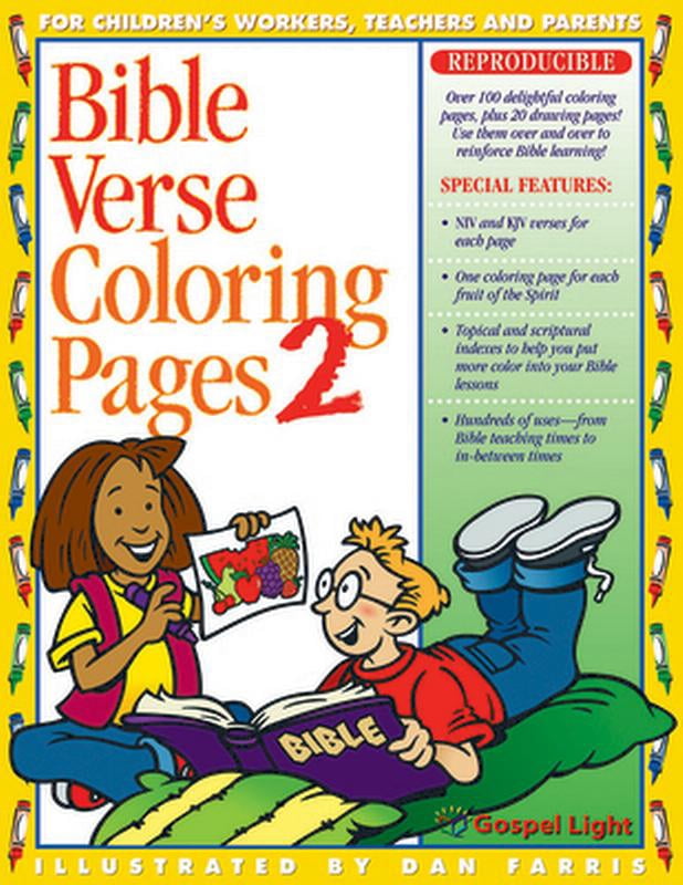 Pre-Owned Coloring Books: Bible Verse Coloring Pages 2 (Other ...