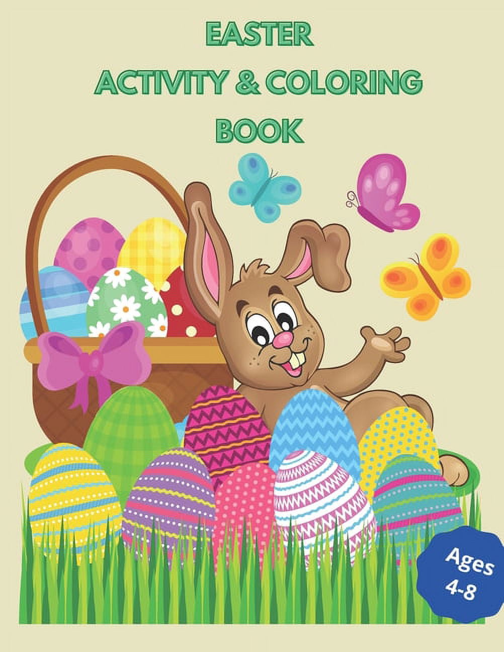 Coloring Books: Easter Activity & Coloring Book: Fun activities and ...