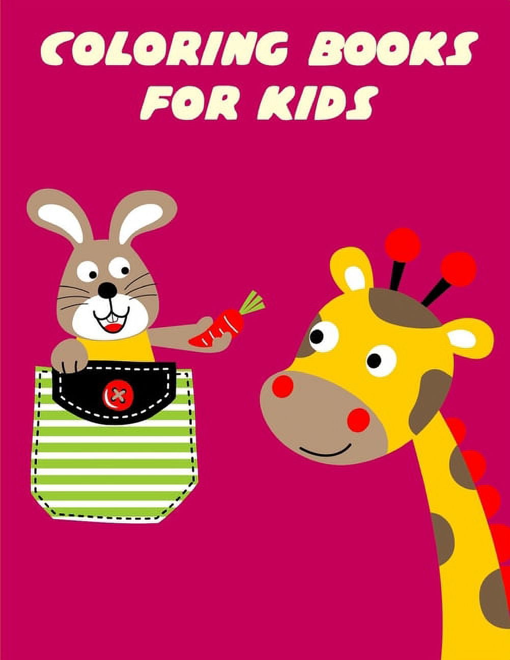 Coloring Books For Kids : Coloring Pages with Adorable Animal Designs ...