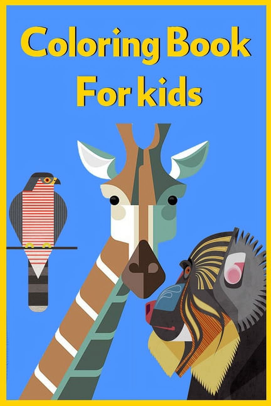 Coloring Books For kids: for kids 3-8 Age/coloring books animals ...