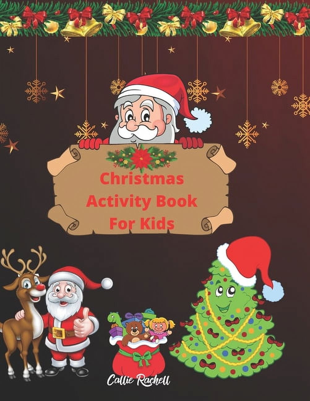 Christmas activity book for kids: Amazing christmas coloring and ...