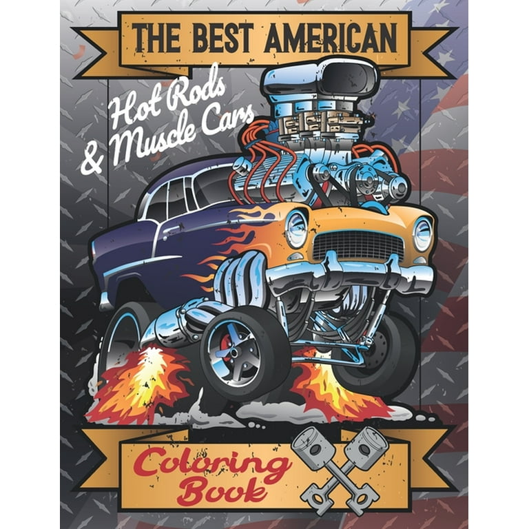 coloring pages hot rods