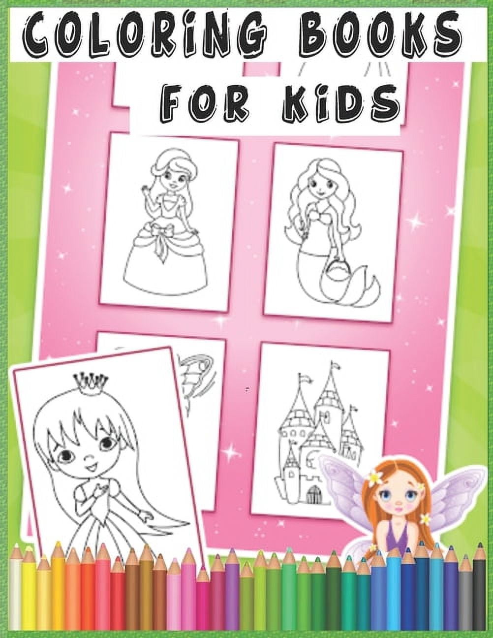 Coloring Books for Kids: Coloring Books For Kids For Girls & Boys Cool ...