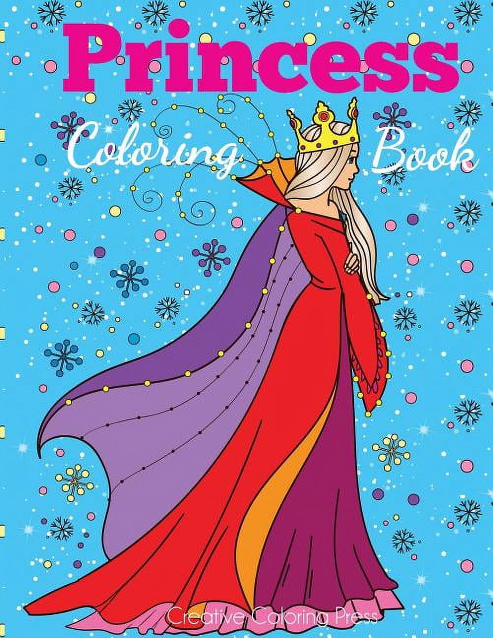 Coloring Books for Kids Princess Coloring Book, (Paperback) - Walmart.com