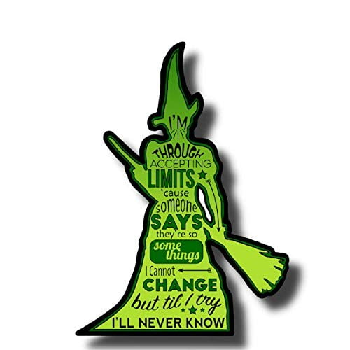 Coloring Broadway - Wicked Inspired Musical Stickers (Set of 10 ...