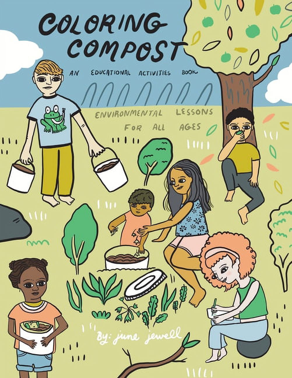Coloring Compost, (Paperback) - Walmart.com